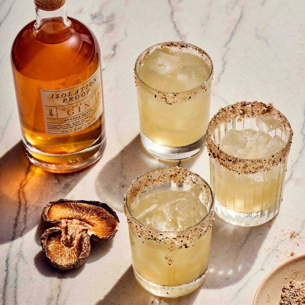 Mushroom Gin Isolation Proof